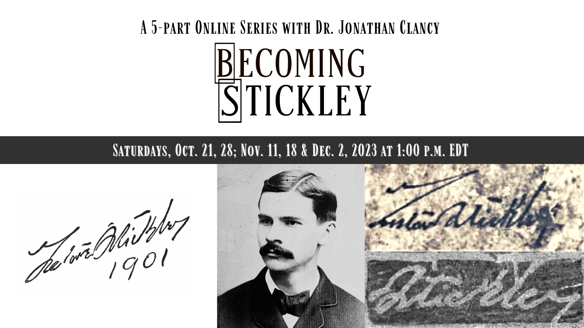 "Becoming Stickley" - an online lecture series from The Stickley Museum ...